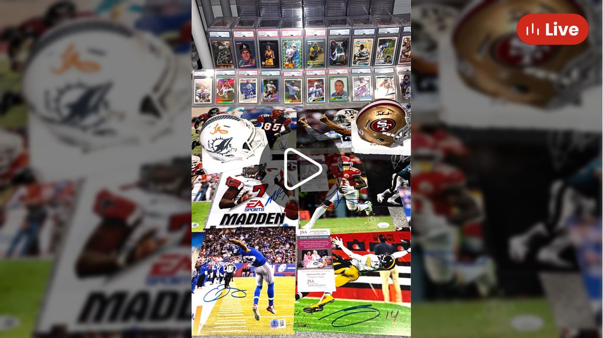 🔥Thursday Autograph BLOWOUT SALE! 🔥 Jersey 8x10s 16x20s mini helmets ...