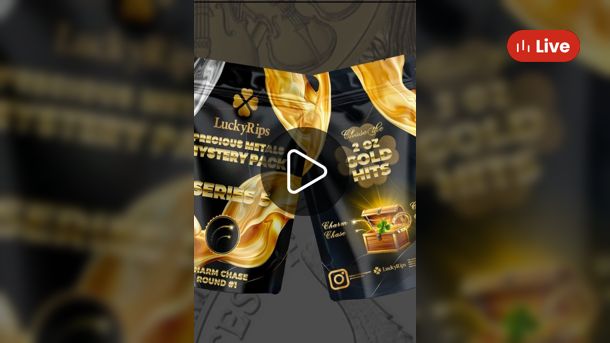 Lucky rips · @whiteravenmetals · Whatnot: Shop, Sell, Connect