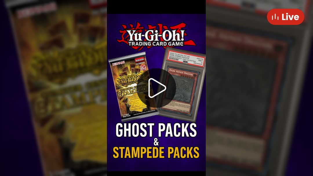 SUPRISE SET W/ GHOST SLAB AND DARK MAGICIAN GIRL SLAB!!! WIN A SLAB OR ...