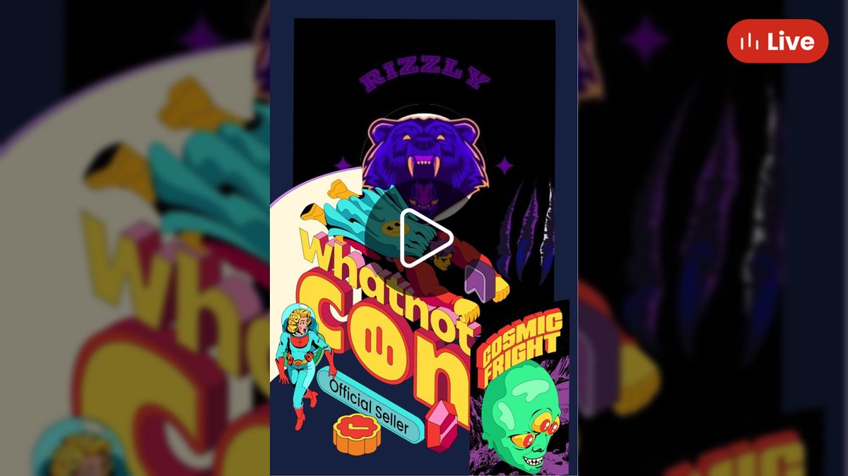 My 1ST WHATNOT CON SHOW · rizzly9219 · Whatnot: Buy, Sell & Go Live