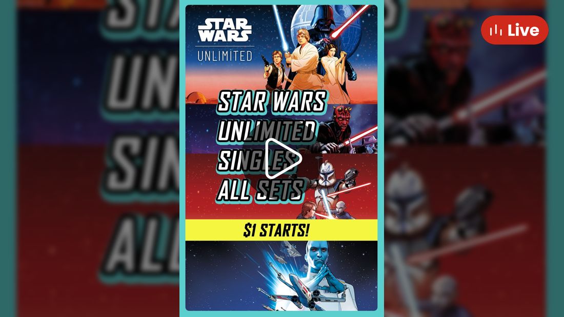 Star Wars Unlimited Singles · crazyit82_apg · Whatnot: Buy, Sell & Go Live