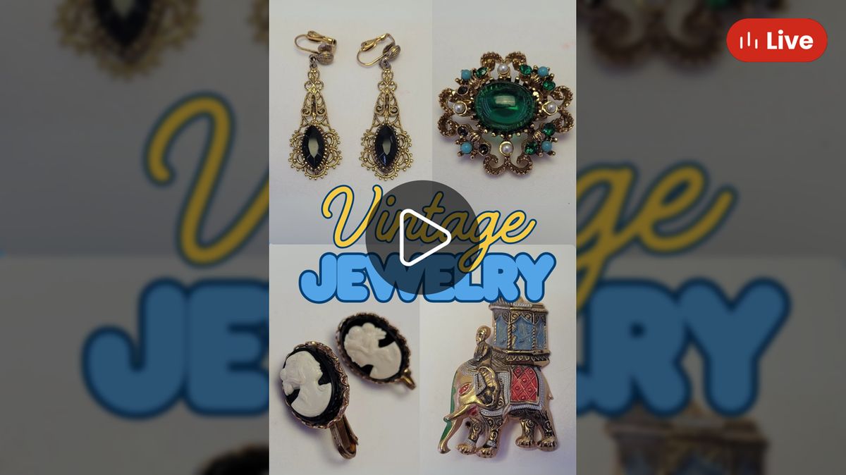 Vintage & Antique Jewelry · @afternoonantiqueco · Whatnot: Shop, Sell ...