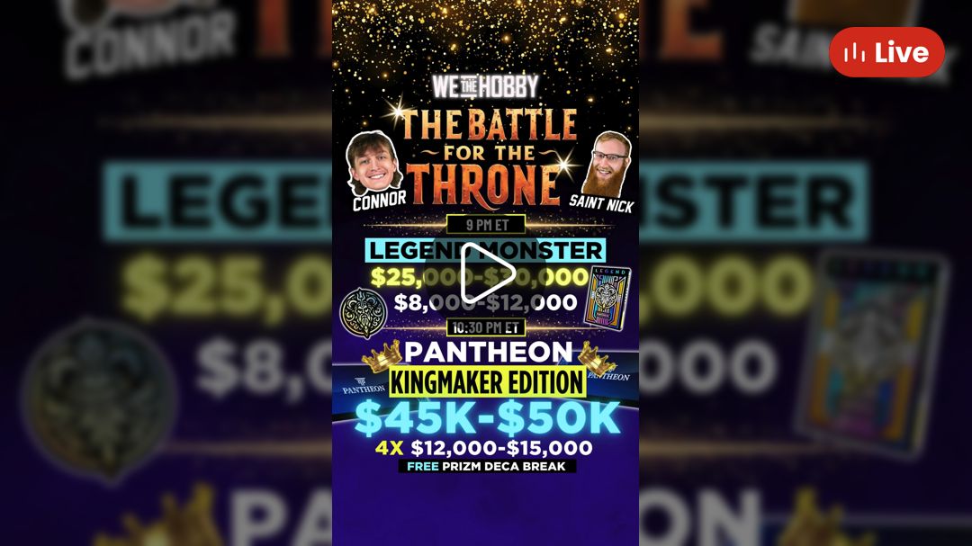 @wethehobby's Livestream on Whatnot