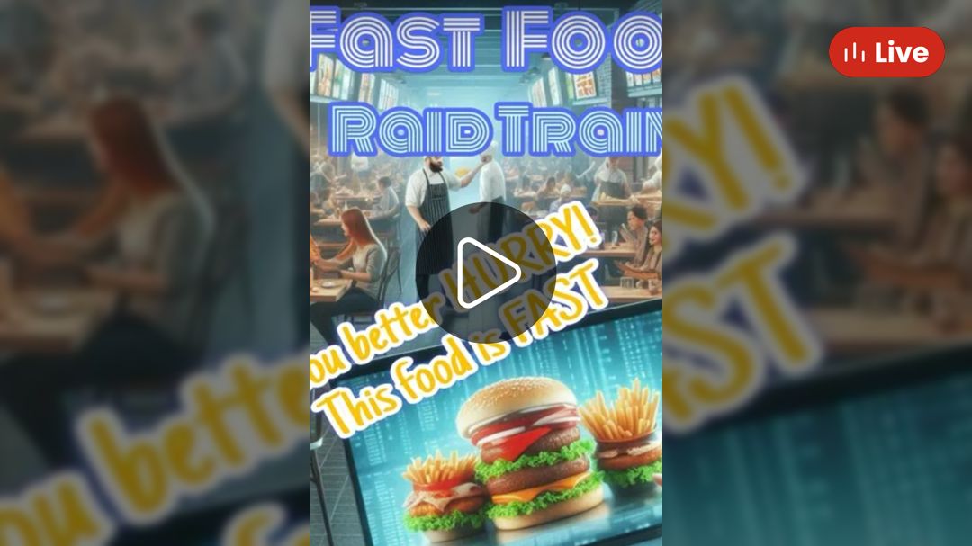 Fast Food Raid Train · 2ndhandsams · Whatnot: Buy, Sell & Go Live