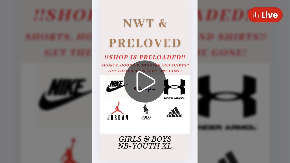 Kids name brand athletic! · ksdealsandsteals · Whatnot: Buy, Sell & Go Live