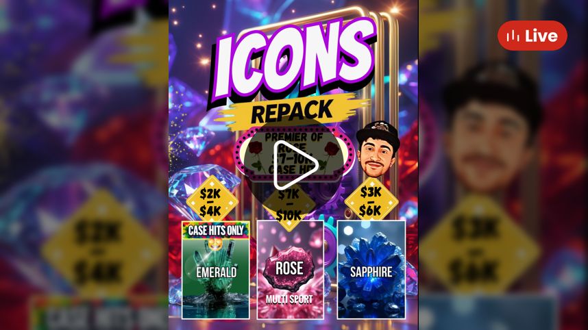 $1*RANDOM TEAMS*💎ICONS REPACK💎WITH CROAK 🐸 · thehobbyhouse · Whatnot ...