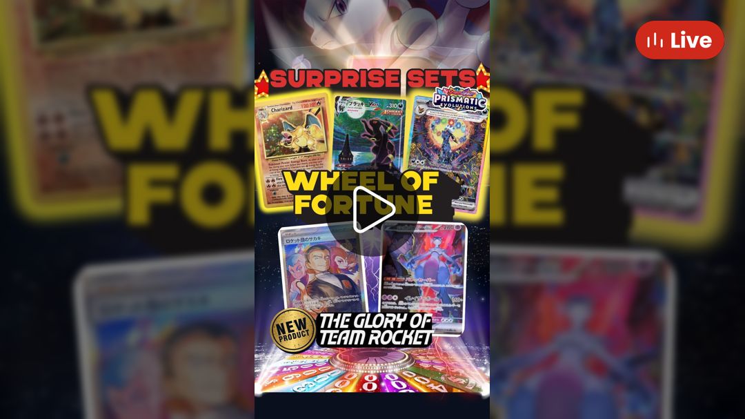 Wheel of Fortune - WIN Booster Boxes + Slabs + Team Rocket/151 ...