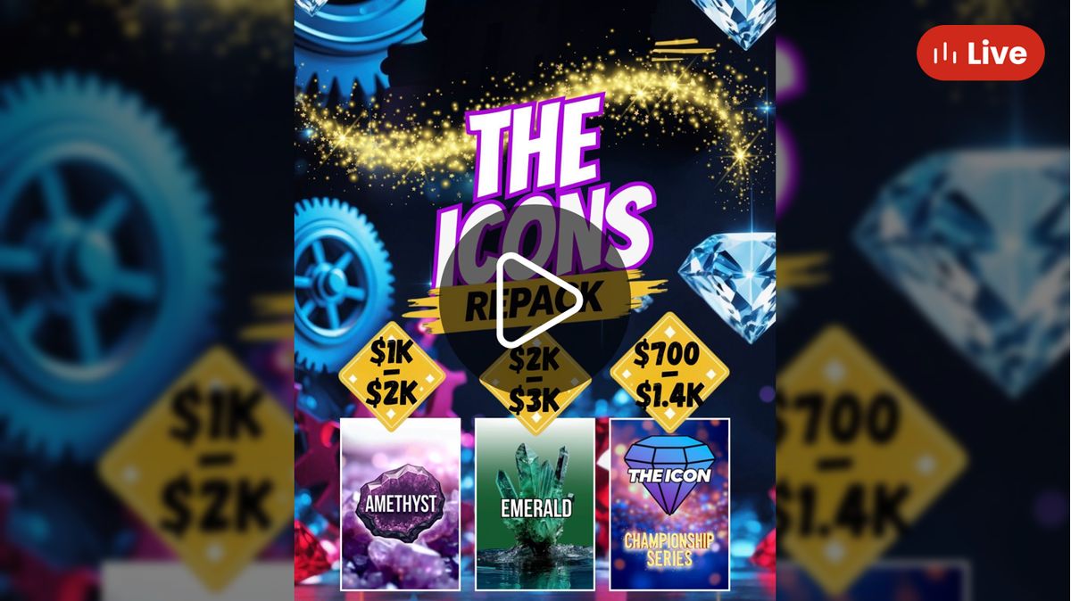 $1 AUCTIONS!!! 💎ICON REPACK💎 GTD CASE HITS $500-$1000 ...