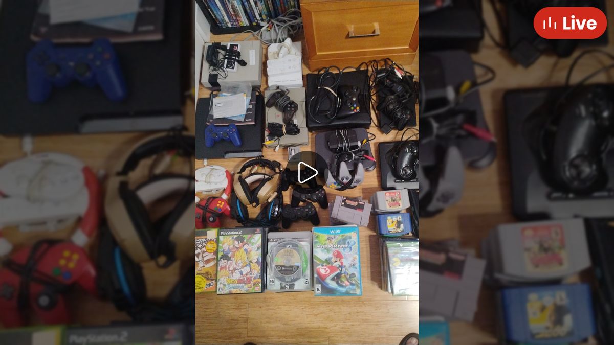 tons of consoles games and accessories $1 starts on games · @aaronshores82 · Whatnot: Shop, Sell ...