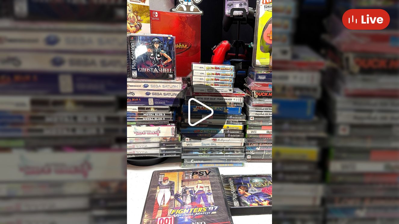 pacificlasalesllc is live · Retro Games · PS1, PS2, Gamecube · Whatnot ...