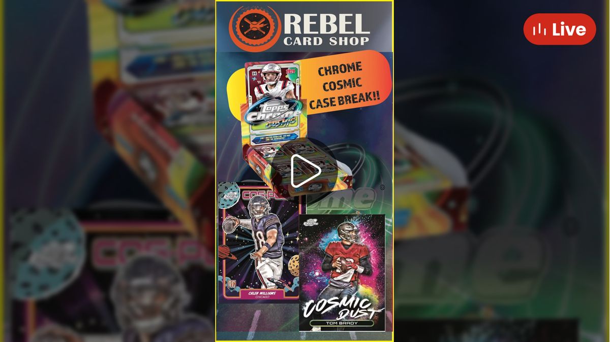 Chrome Cosmic Football Let's Go!! · @rebelcardshop · Whatnot: Shop ...