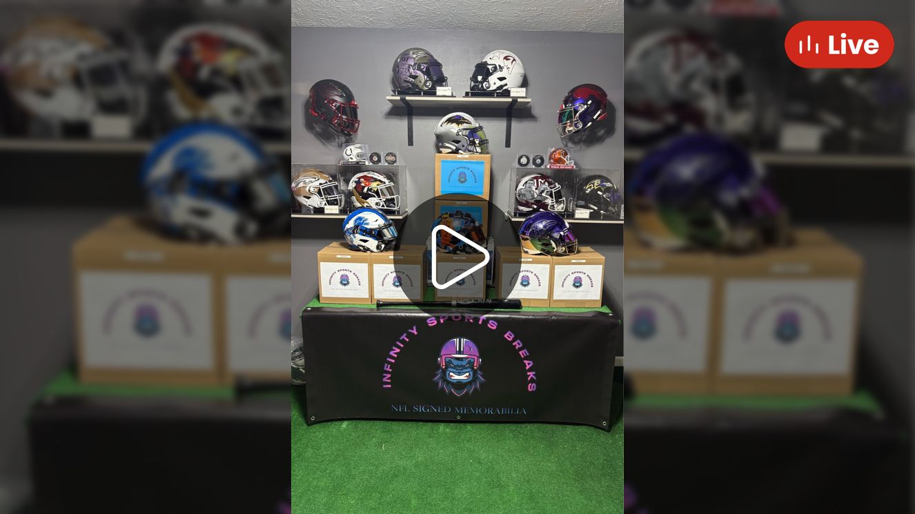 @infinity_sports_breaks's Livestream on Whatnot