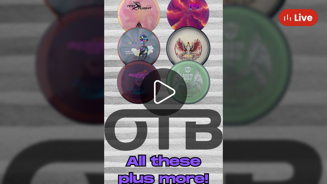 @otbdiscs's Livestream on Whatnot
