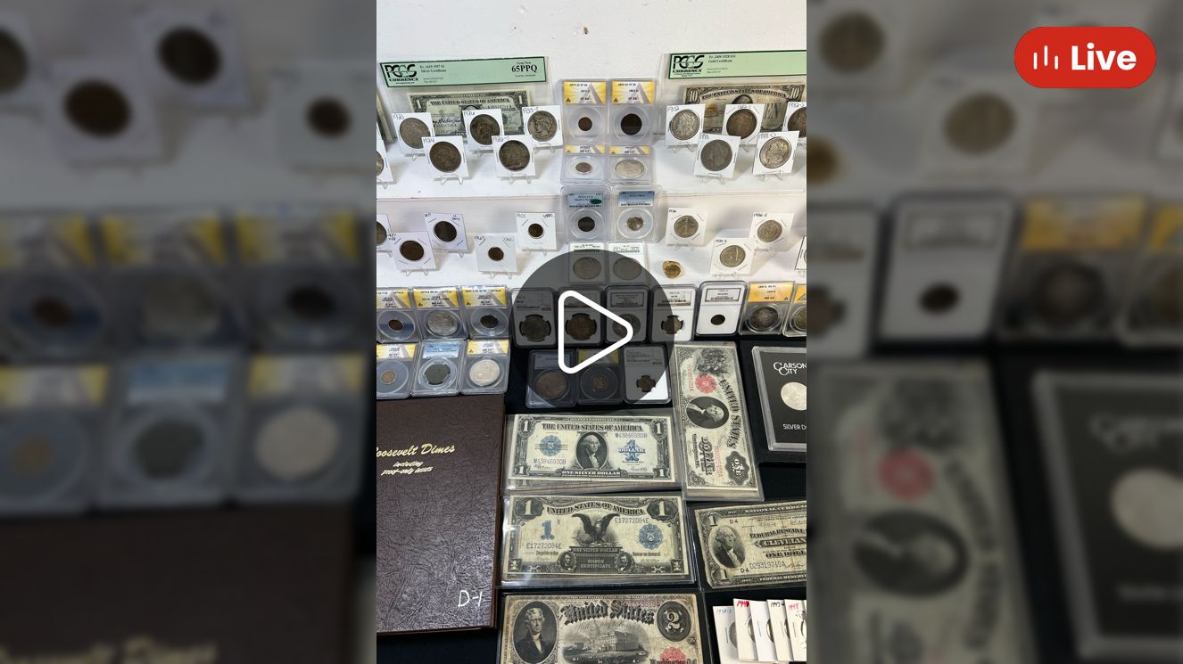 Whatnot - Coin Show!!! Morgan & Peace Dollars, 90% Silver, Bullion ...