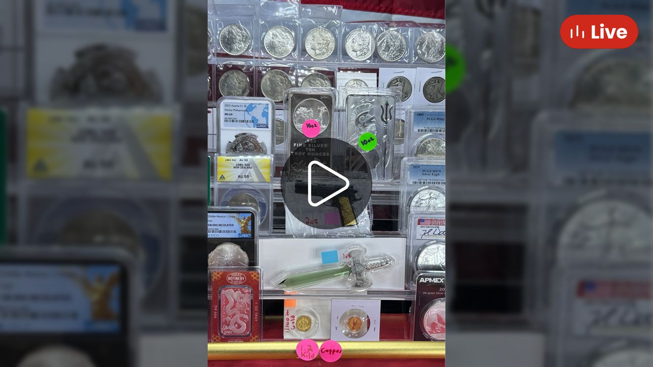 @legal_legacy_bullion's Livestream on Whatnot