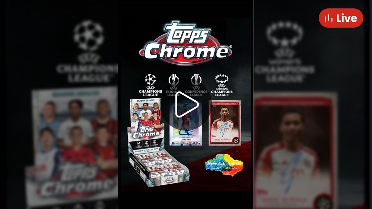 *DISCOUNTED* PYT/PYP CASE BREAKS 2024-25 Topps Chrome Jumbo + Hobby All ...