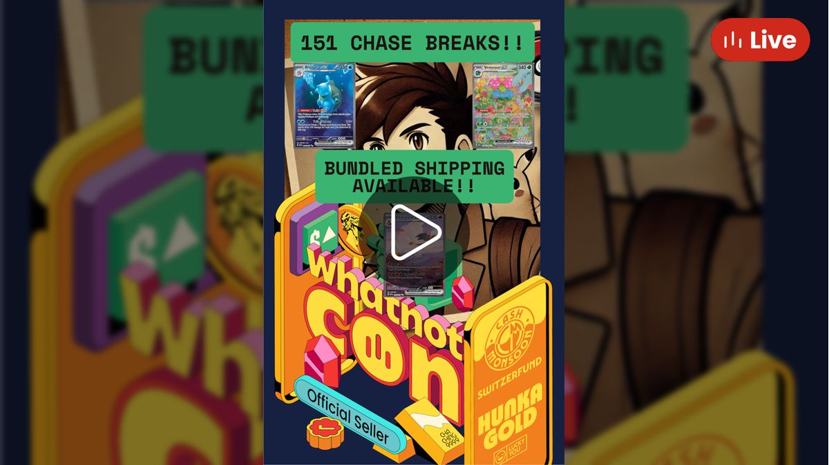 🇦🇺 🔥🔥 151 CHASE BREAKS! WHATNOT CON 2025 SHOW! 🔥🔥 · @fozcollectz ...