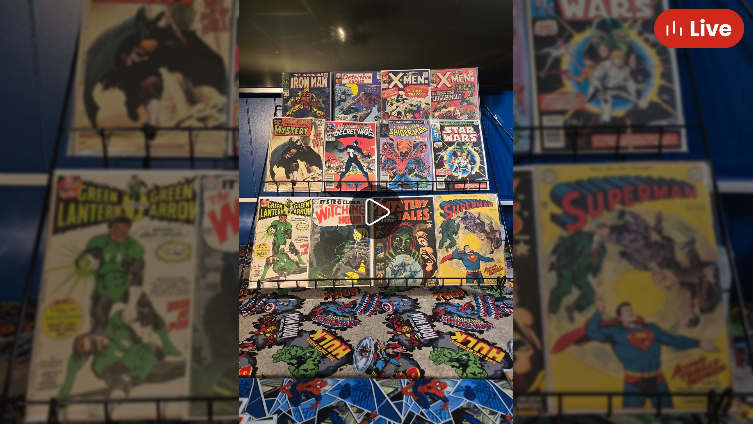 @comic_realm's Livestream on Whatnot