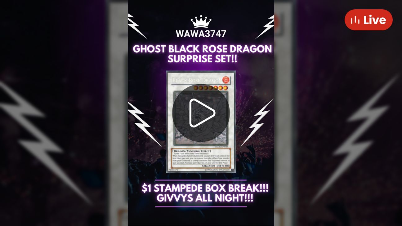 wawa3747 is live · Yu-Gi-Oh! Cards · Graded Cards, Vintage · Whatnot ...