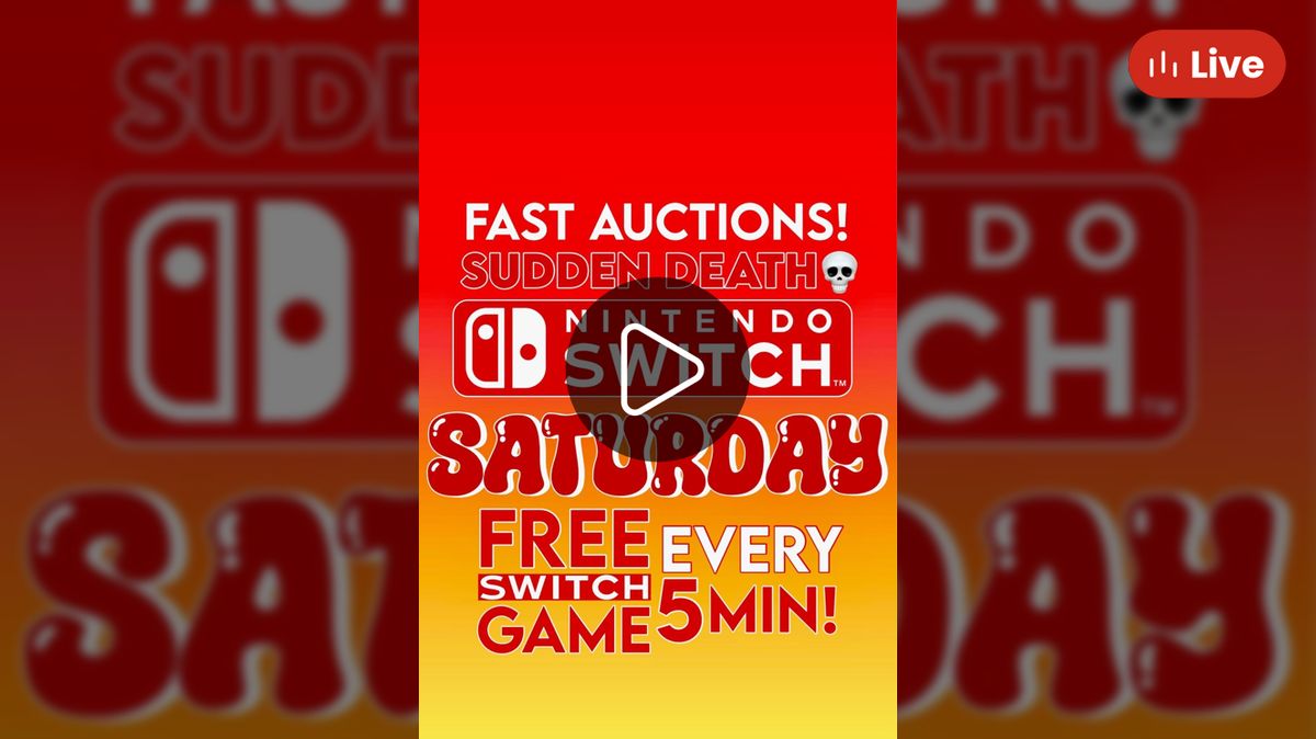 Saturday Switch! FREE Switch Surprise Giveaway EVERY 5 MIN ...