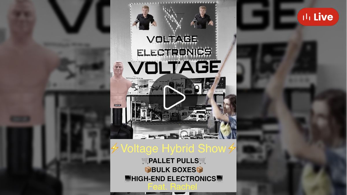 📦💻Voltage Hybrid Show, Speaker Slang n Bang, Toy Pulls & More ft ...