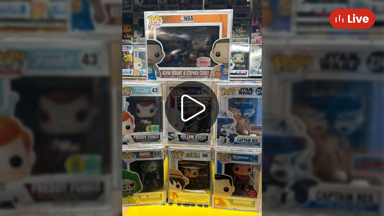 @fabpop_collections's Livestream on Whatnot