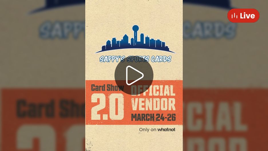 Whatnot - Whatnot Card-show 2.0 Highend Singles Stream With Sappy ...