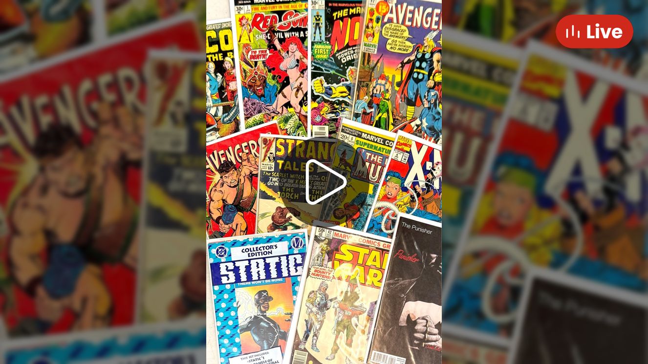 ny_comics is live · Comics · Vintage, $1 Starts, Key Issues · Whatnot ...