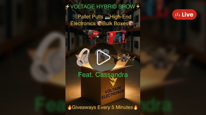 🔥⚡️Voltage Hybrid Show feat. Cassandra, Bulk Boxes, Pallet Pulls, Slang ...