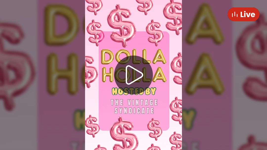 Dolla Holla · @vintageresaletherapy · Whatnot: Shop, Sell, Connect