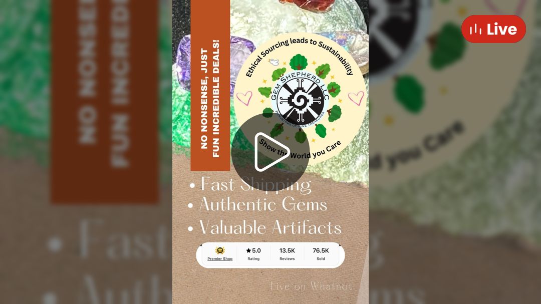 gem_shepherd is live · Crystals & Gems · Gemstones, Jewelry Making, Jewelry · Whatnot: Shop ...