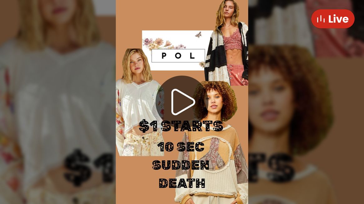 🤯$1 STARTS🤯 POL - TIME TO STOCK YOUR CLOSETS! · @ourcozycorner ...