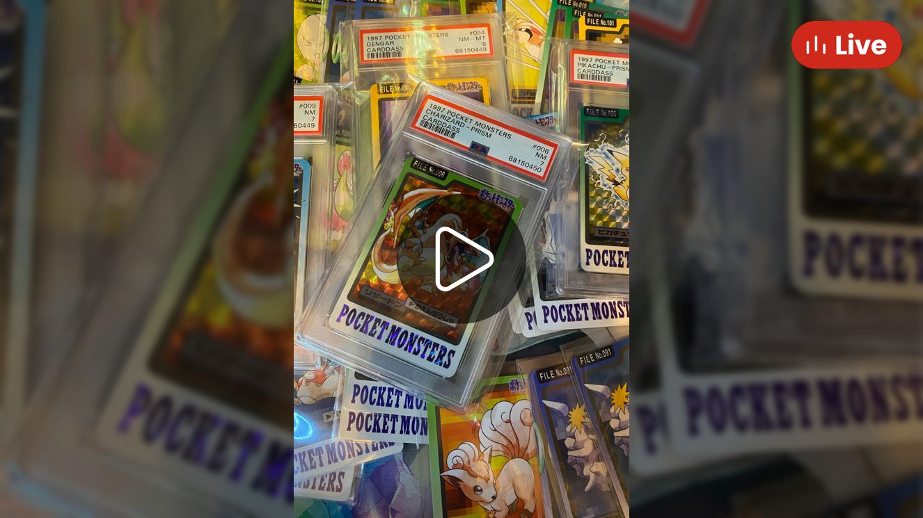 Whatnot - MINT 1997 Vintage MEIJI//CARDDASS//WotC Promos! Livestream by ...