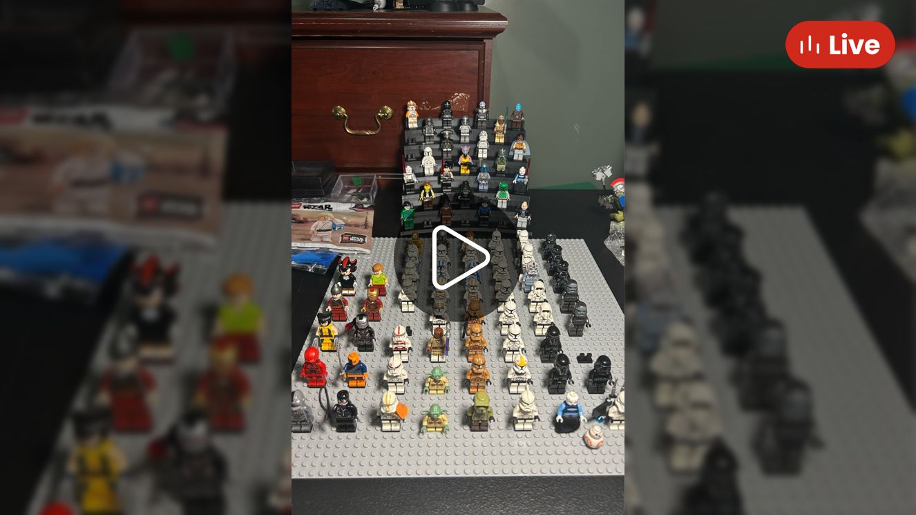 snoopbricks is live · LEGO · Star Wars, DC Universe, Marvel · Whatnot ...