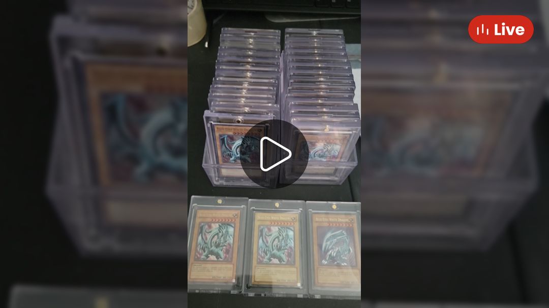 Whatnot - Dragon Genocide LOB-001 Blue Eyes White Dragons Raw Singles ...