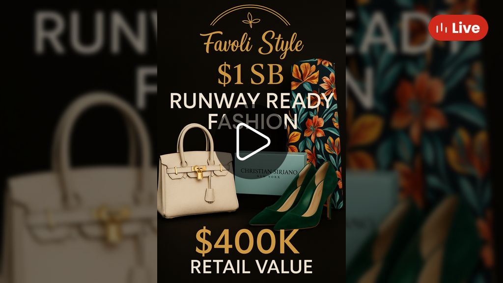 💎 400k Retail $ Runway Raid: Luxe Drop LIVE! PART 2 · @favolistyle ...