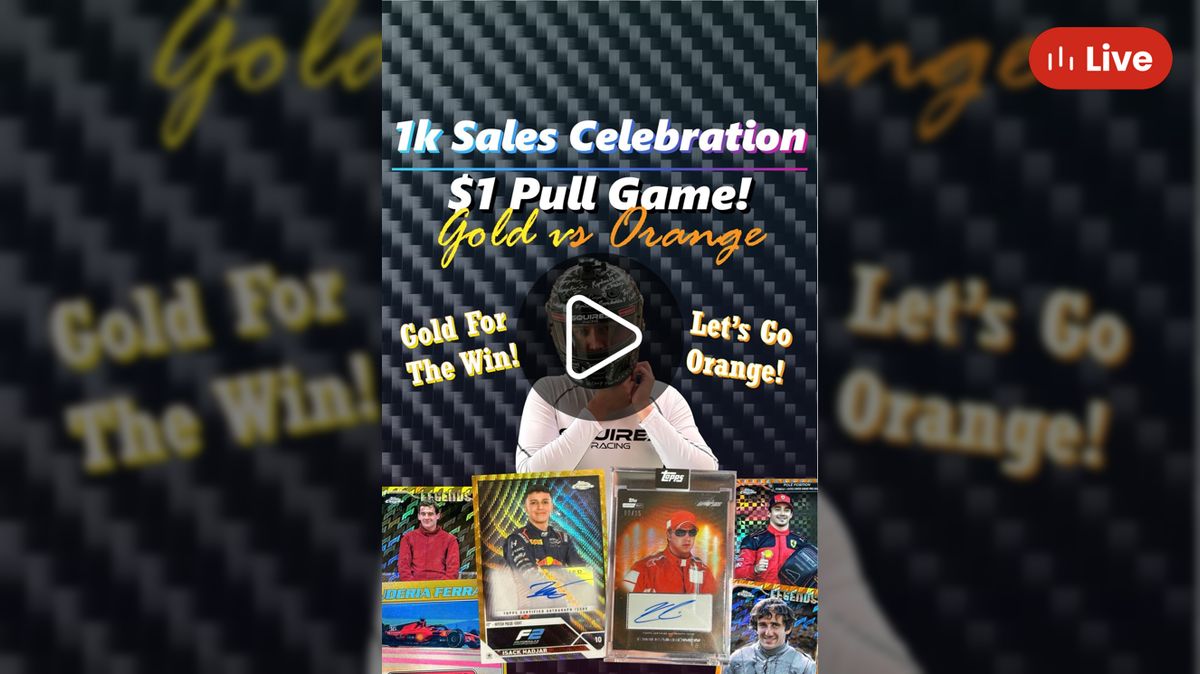 1k Sales Celebration! Gold vs Orange Pull game! · @squiresracing ...
