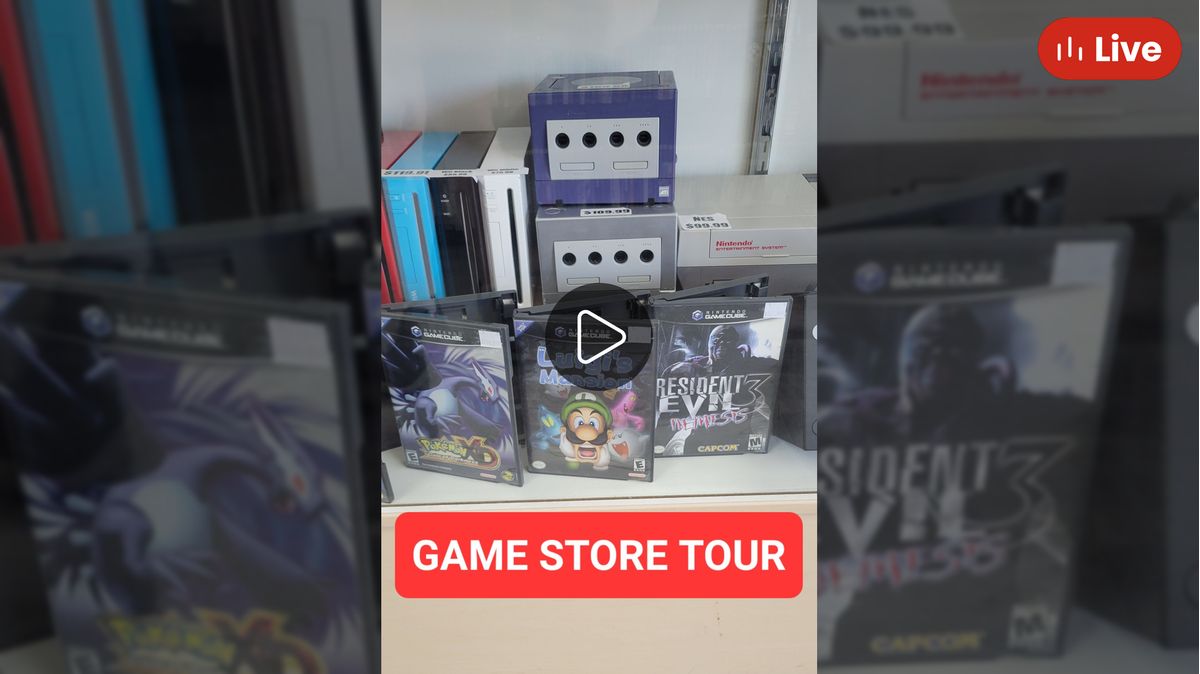 GBA SP! CIB 3DS XL! Game Store Tour! OG Xbox Games, Tons of Great Deals ...