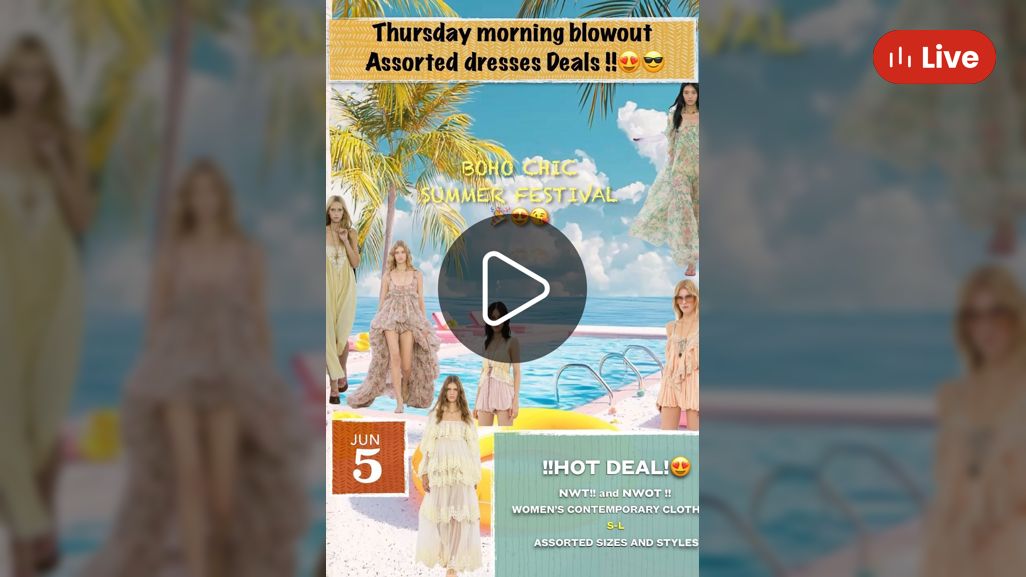 💖Boho Chic Thursday Morning Blowout Dress 👗 Deals · @trendyfactoryplace ...