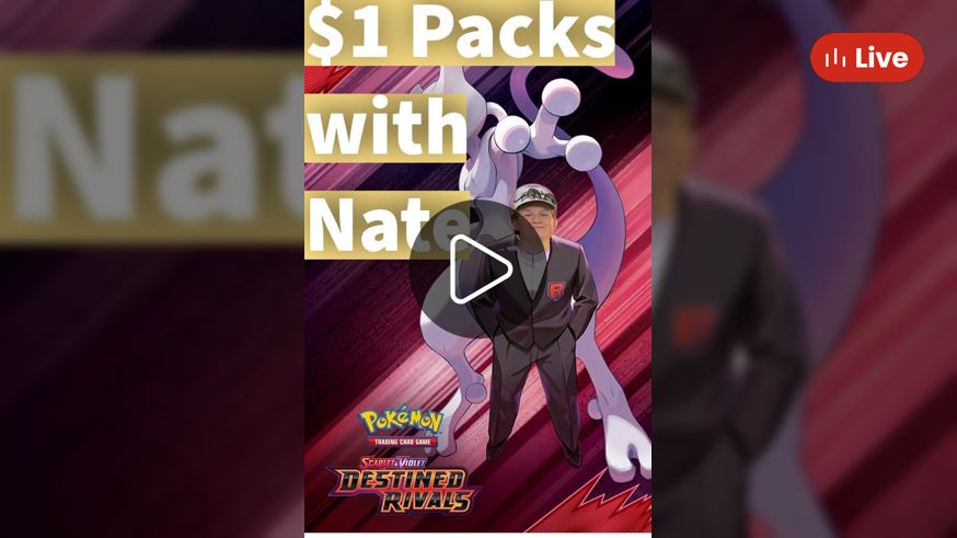 🔥🔥Rapid Fire $1 PACKS 🔥🔥 · @rapidfirepokemon · Whatnot: Shop, Sell, Connect