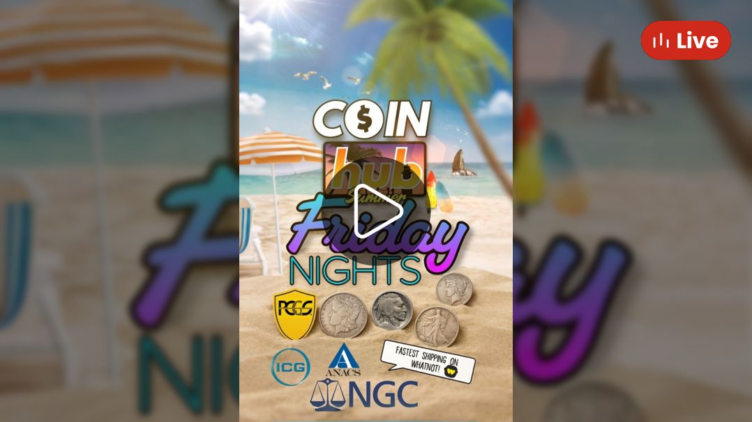 Friday Nights at CoinHub! · @coinhub · Whatnot: Shop, Sell, Connect