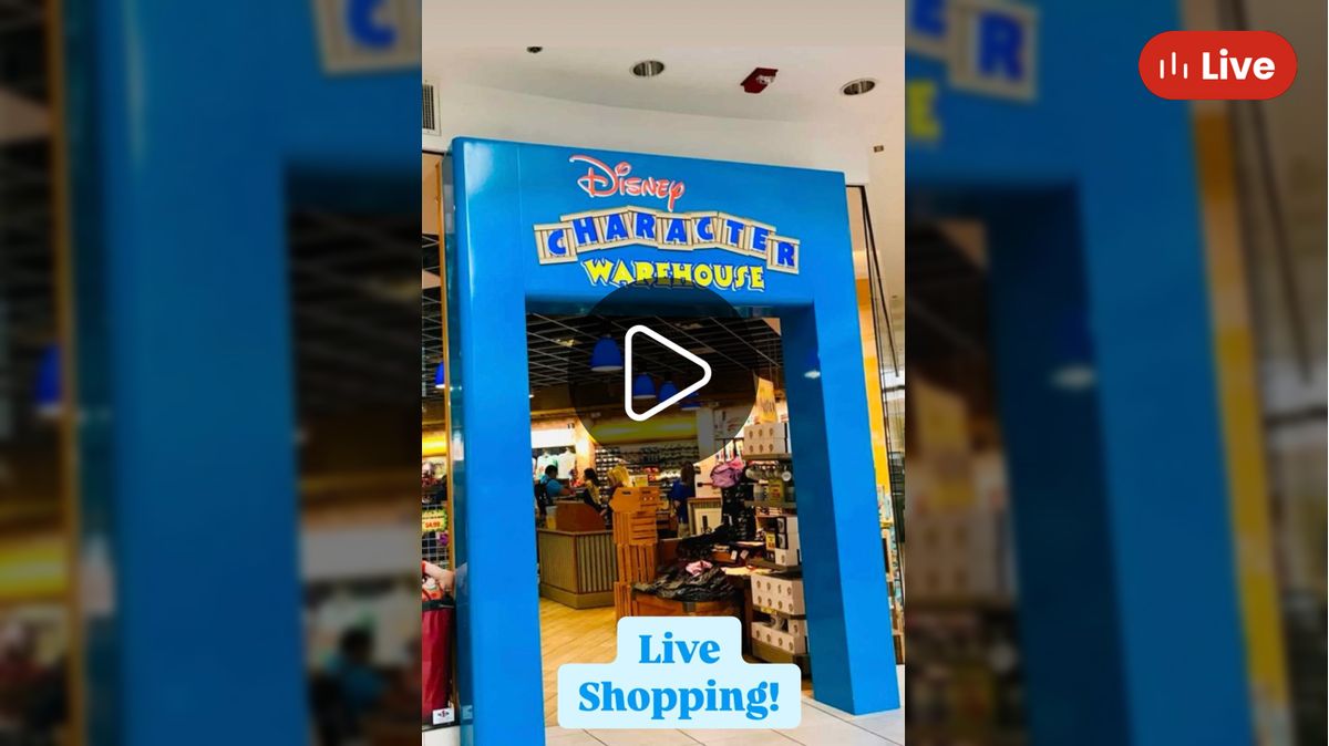 Live shopping at the Disney Character Warehouse Outlet! · @outofoffice ...