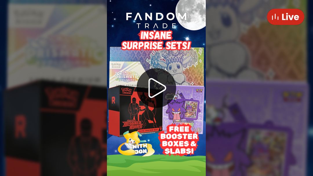FREE BOXES & SLABS + INSANE SURPRISE SETS w/ JONNAY · @fandomtrade ...