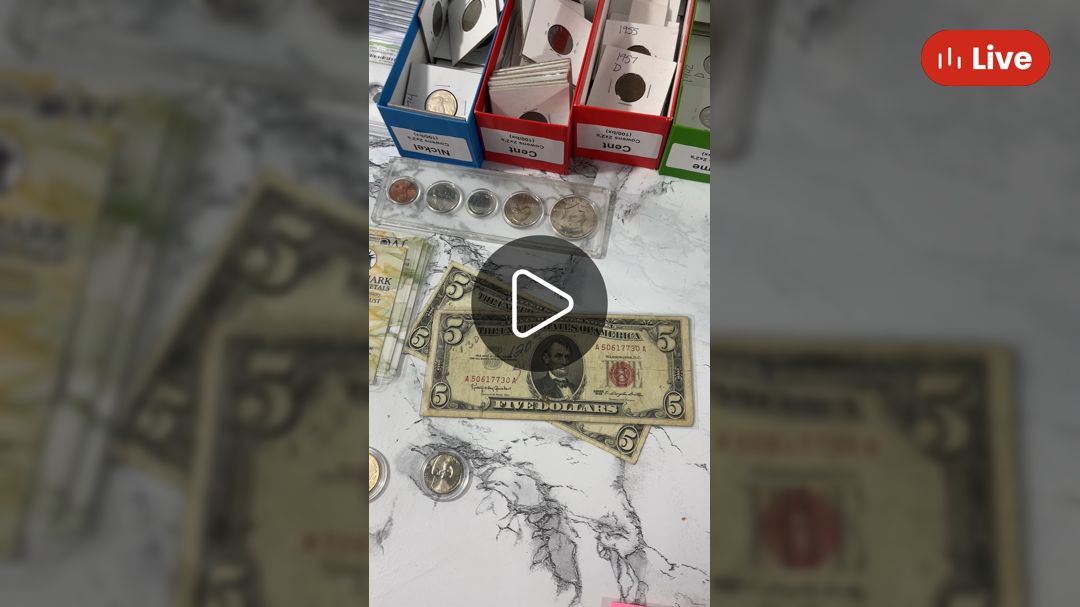Whatnot - Coins and juice lots!! Some paper left!! Livestream by ...