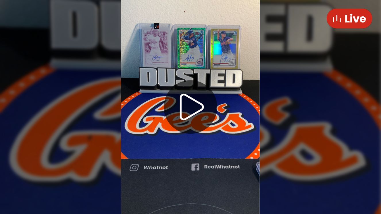 Whatnot - BASEBALL NON STOP $1 AUCTIONS Livestream by gees_sports_cards ...
