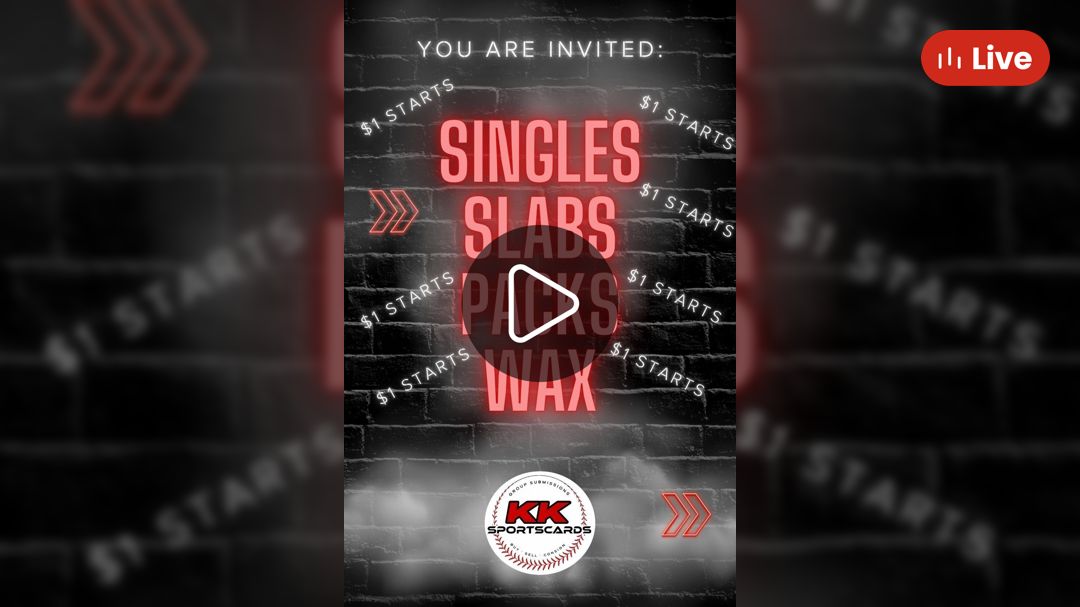 $1 START RIP OR SHIP W/ SIZZLE · @kkcardshop · Whatnot: Shop, Sell, Connect