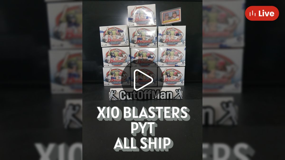 x10 BOWMAN BLASTERS***TEAMS LOADED*** · @cutoffman1 · Whatnot: Shop, Sell, Connect