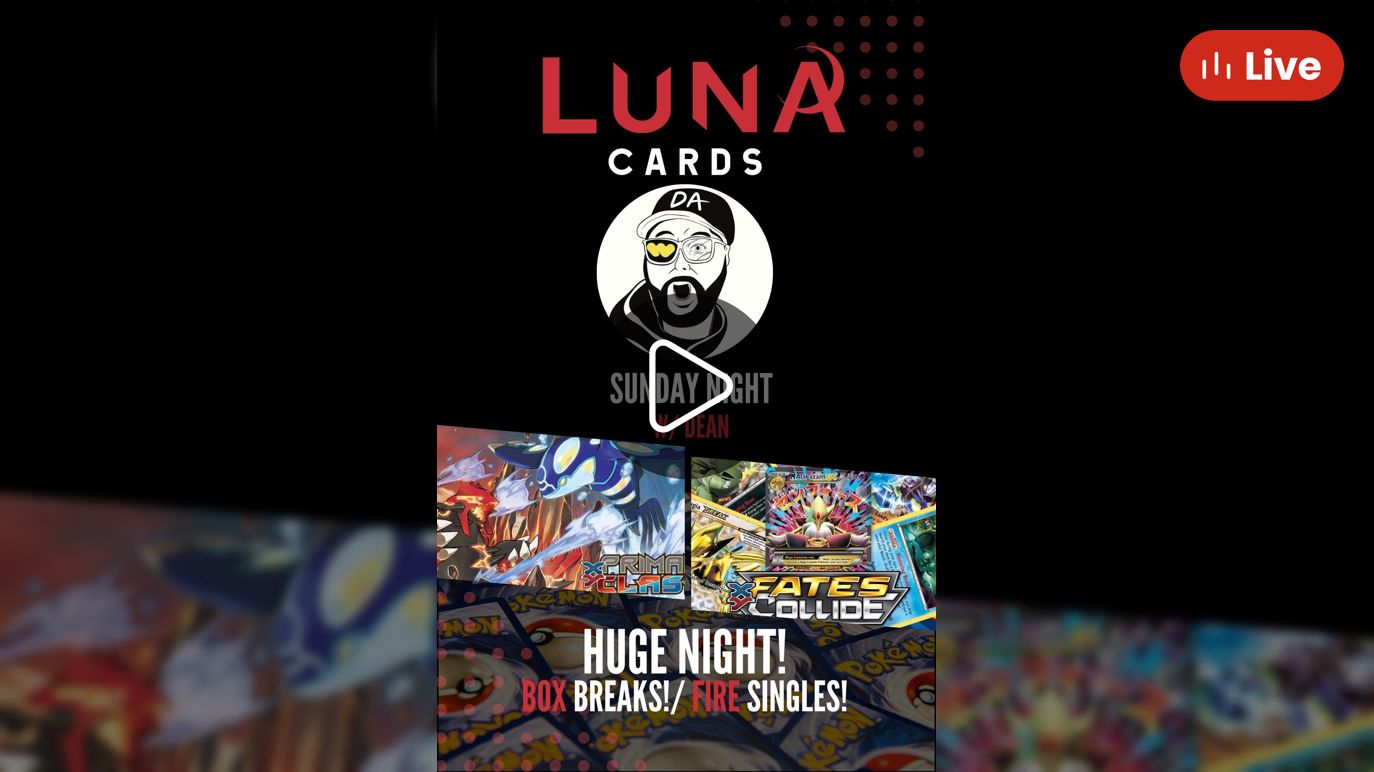 @luna_cards's Livestream on Whatnot