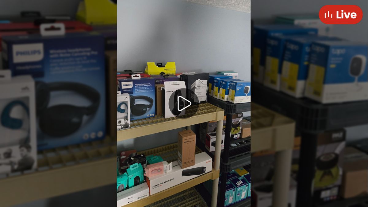 LIVE AMAZON ELECTRONIC PALLET PULLS · @matchpointdeals · Whatnot: Shop ...