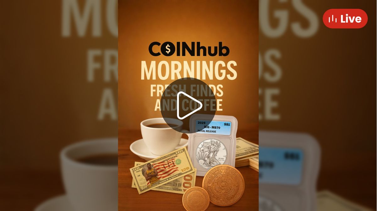 Monday Morning Pop Up With Jonah · @coinhub · Whatnot: Shop, Sell, Connect